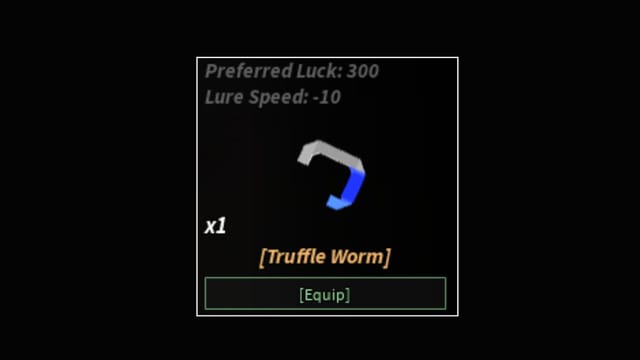 How to get Truffle Worm in Roblox Fisch