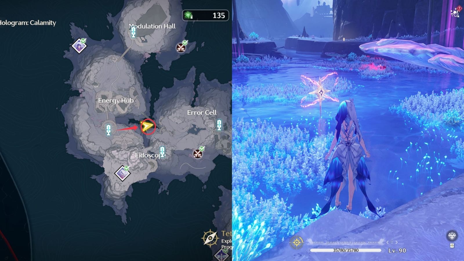 All Black Shores Golden Tidal Heritage locations in Wuthering Waves