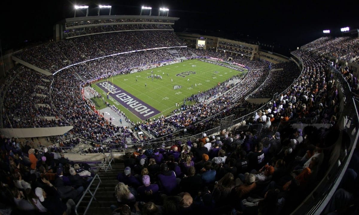 What is Amon G. Carter Stadium Capacity?