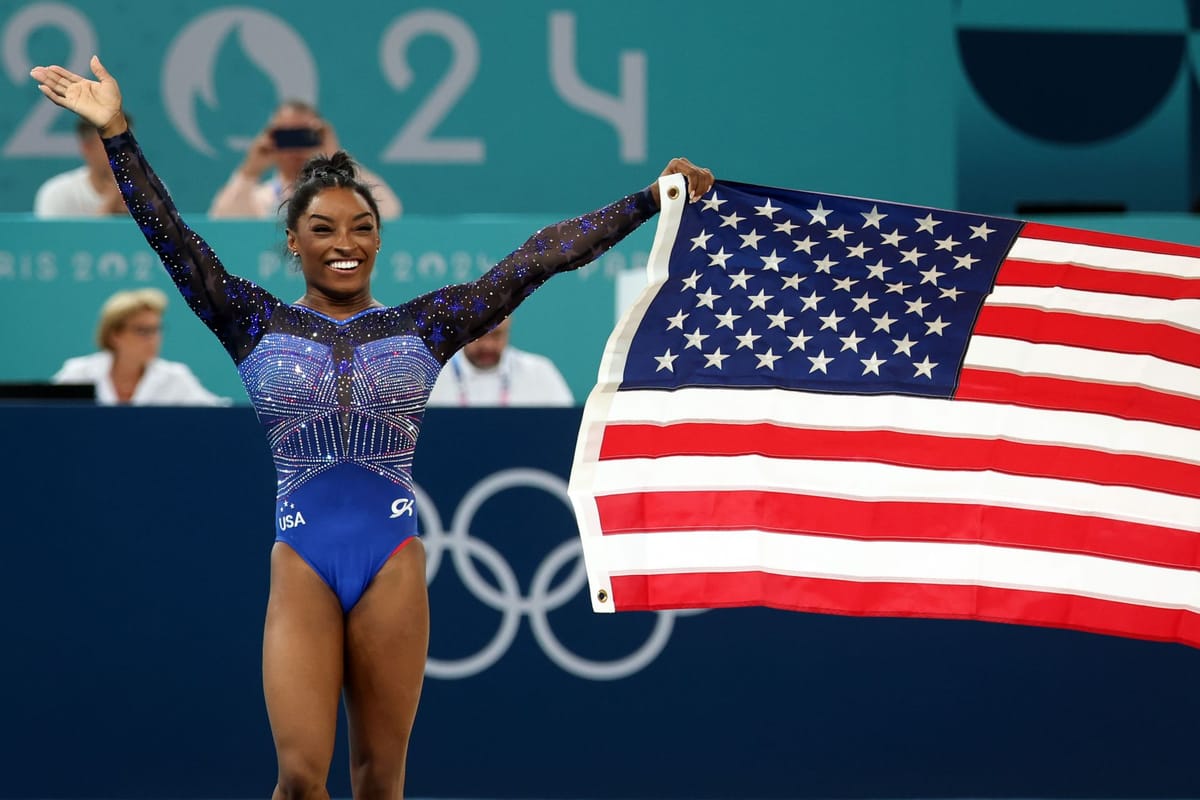 Simone Biles 'embarrassed' after scoring low in Grip Strength Challenge ...
