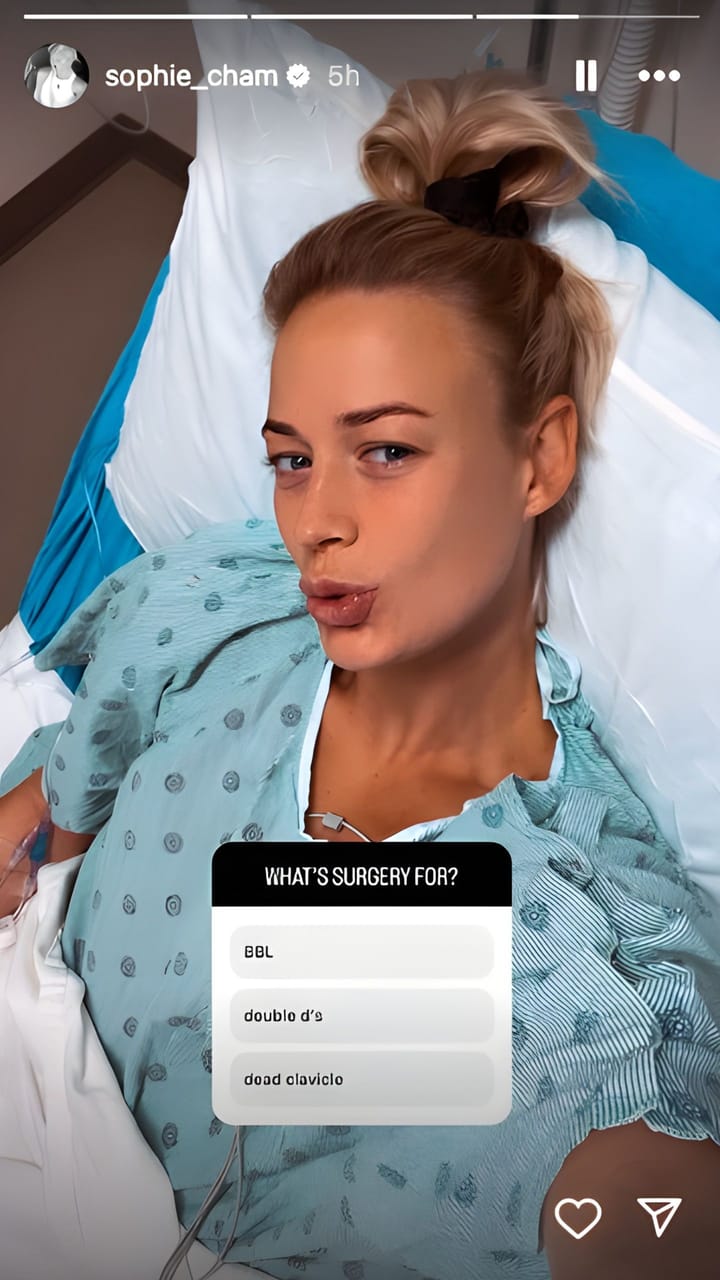 "BBL or Double Ds?": Sophie Cunningham poses cheeky surgery question while sharing BTS snaps ...