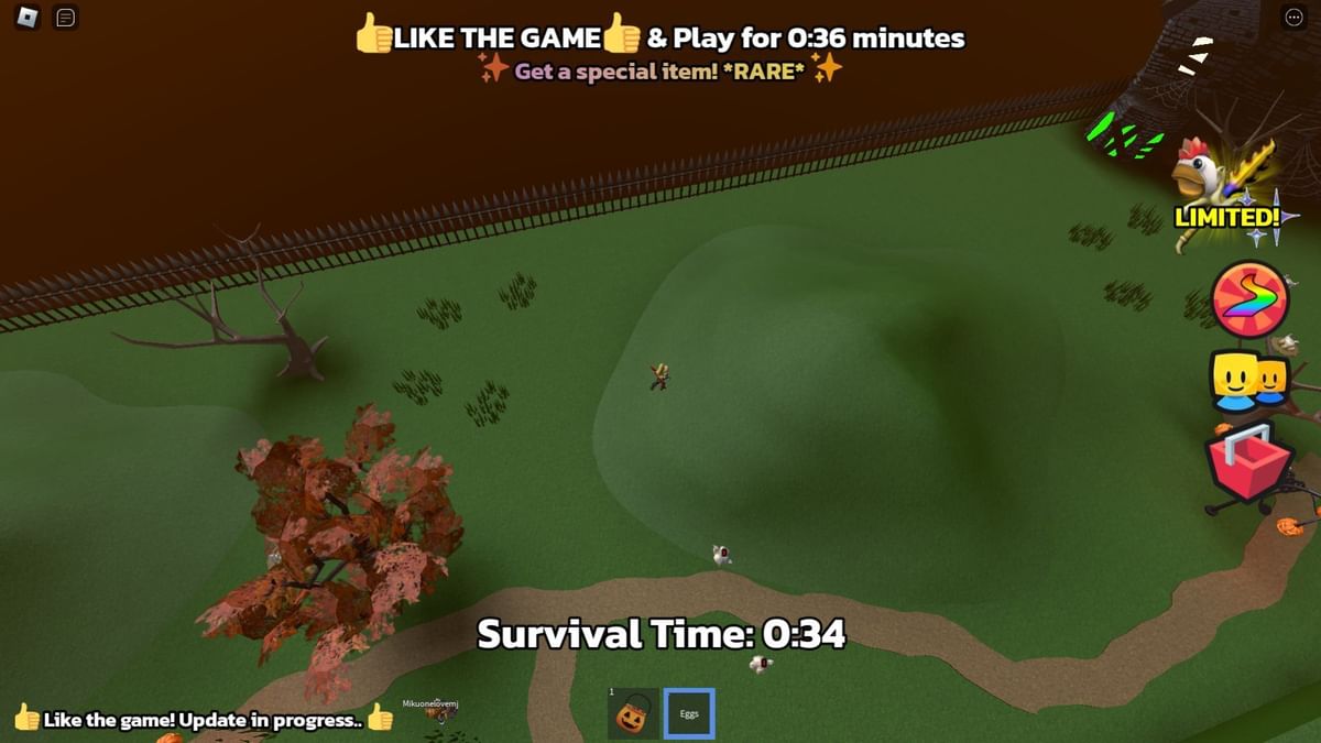 How to play Roblox Chicken