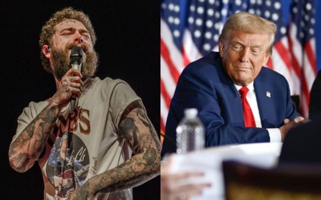 Donald Trump comments take over in Joe Rogan's latest Post Malone ...