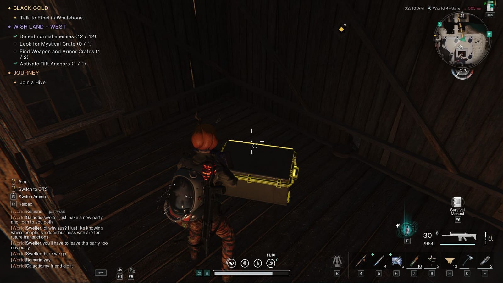 All Wish Land - West crate locations in Once Human