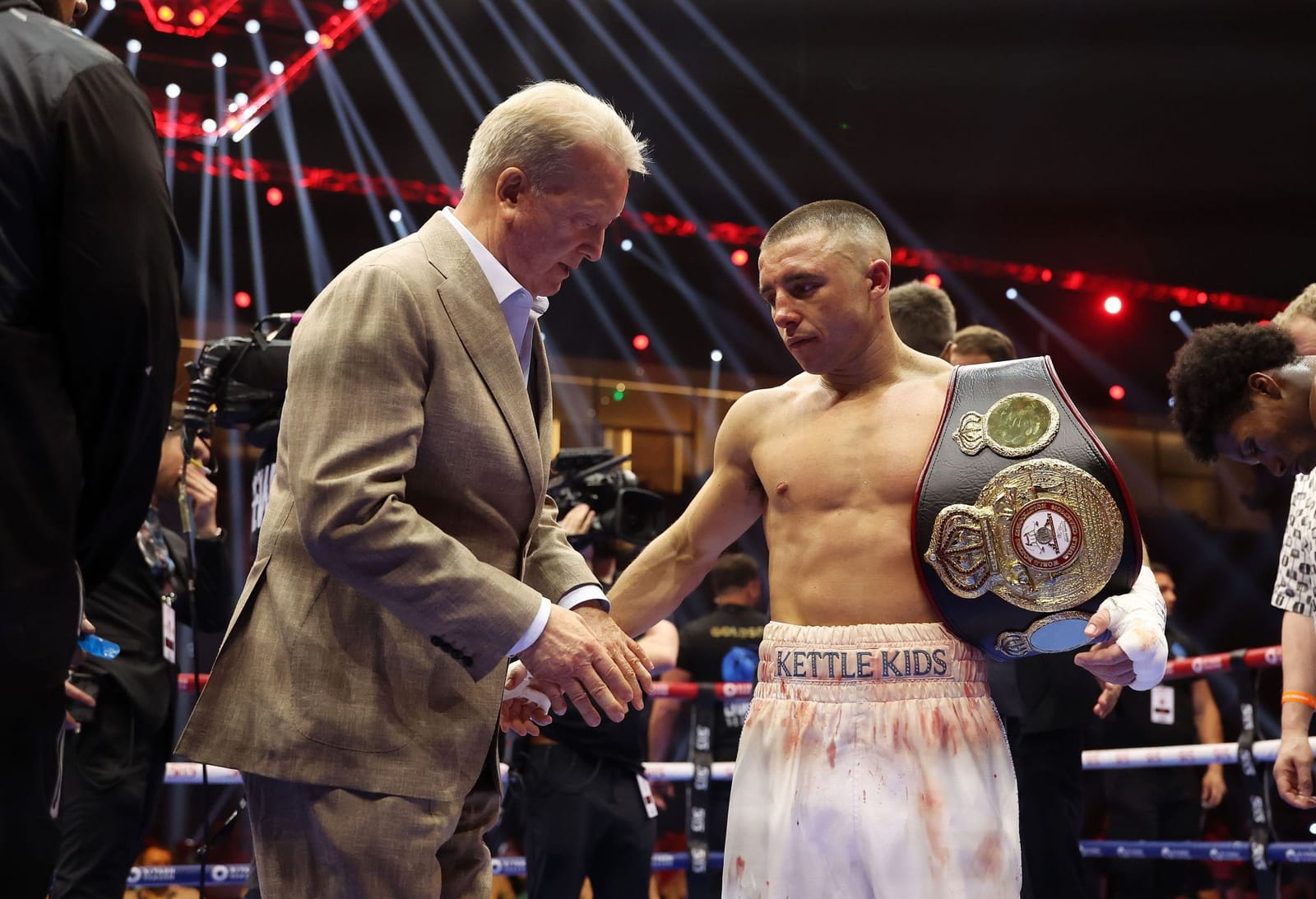 Who is Nick Ball's promoter?
