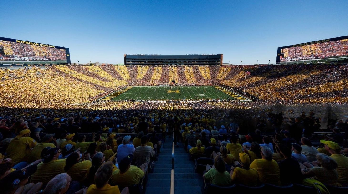 What is the Capacity of the Michigan Stadium?
