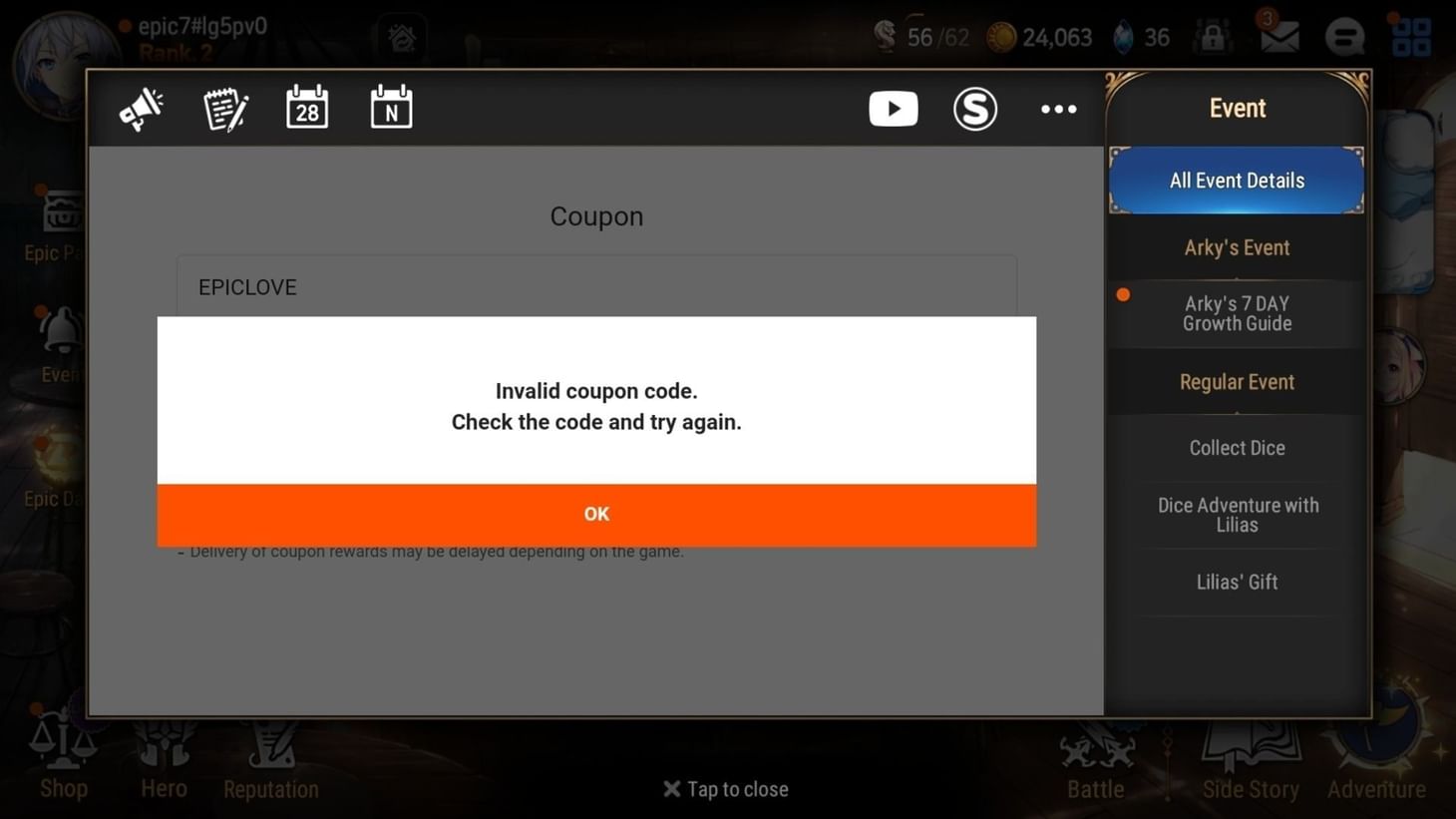 Epic Seven codes: Working and tested (January 2025)