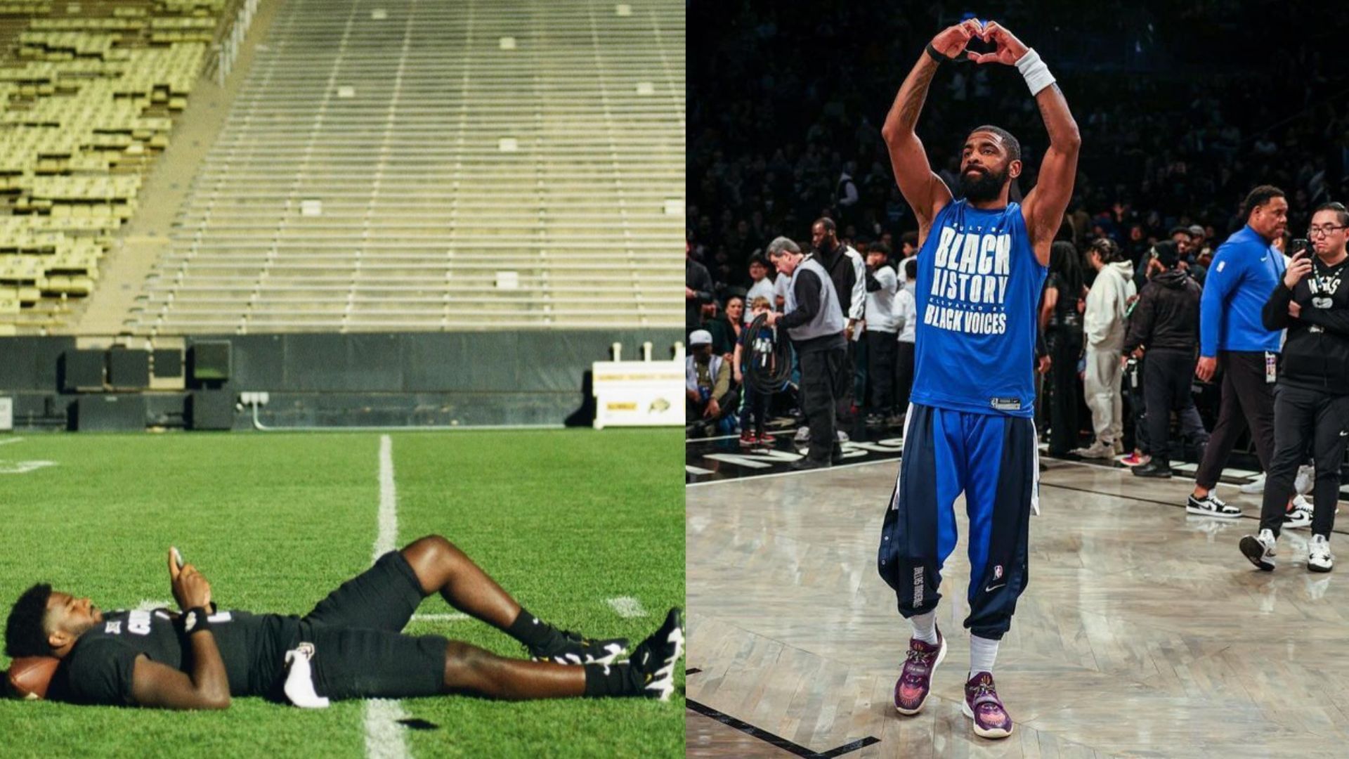 Shedeur Sanders and Kyrie Irving shine bright in viral Las Vegas video