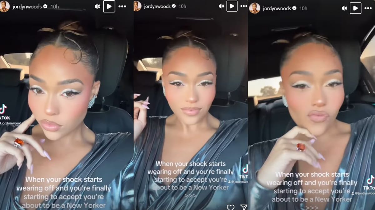 PHOTO: Karl-Anthony Towns' girlfriend Jordyn Woods shares snap in New ...