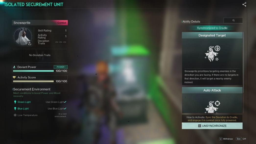 Once Human: How to get Snowsprite Deviation (and its abilities)