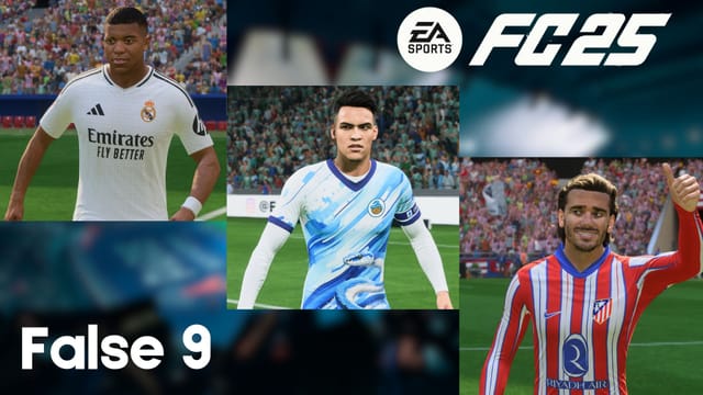 Best Players with False 9 Role in EA FC 25
