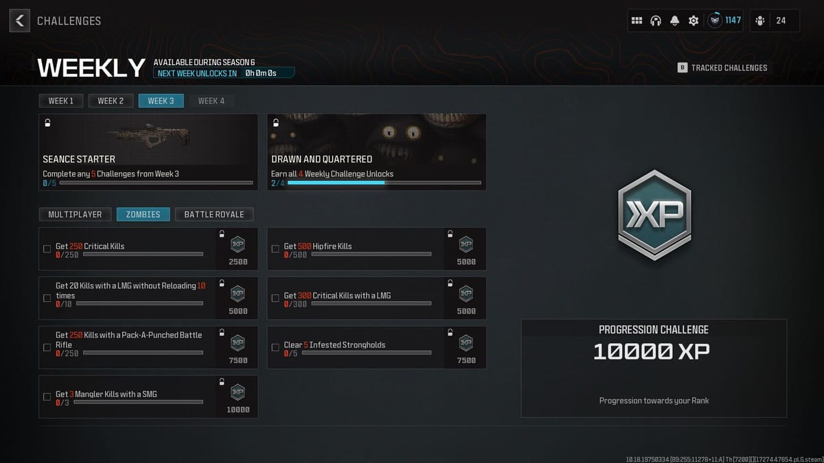 MW3 and Warzone Season 6 Week 3 challenges: Rewards and how to complete