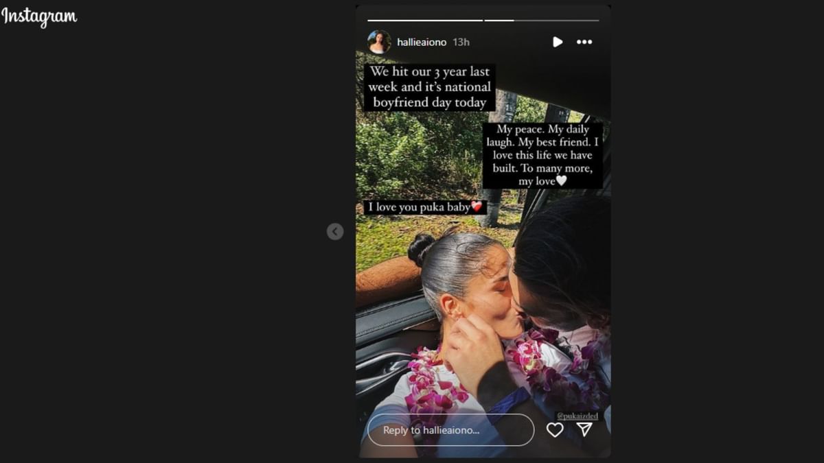 Puka Nacua's girlfriend Hallie Aiono pens heartfelt note as couple passes three-year milestone