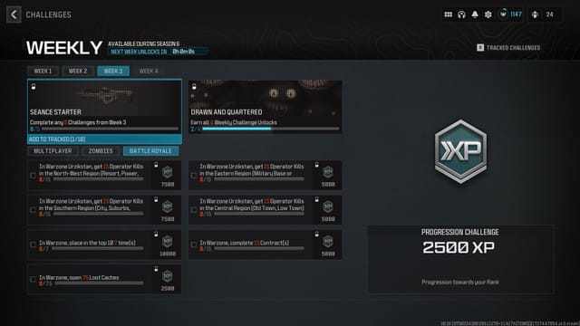 MW3 and Warzone Season 6 Week 3 challenges: Rewards and how to complete