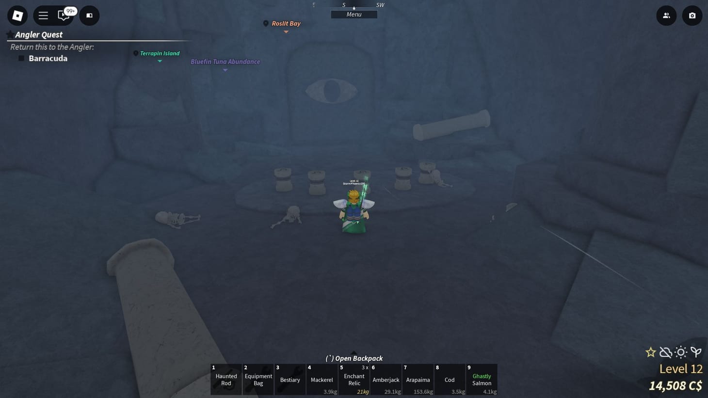 How to get Trident Rod in Roblox Fisch