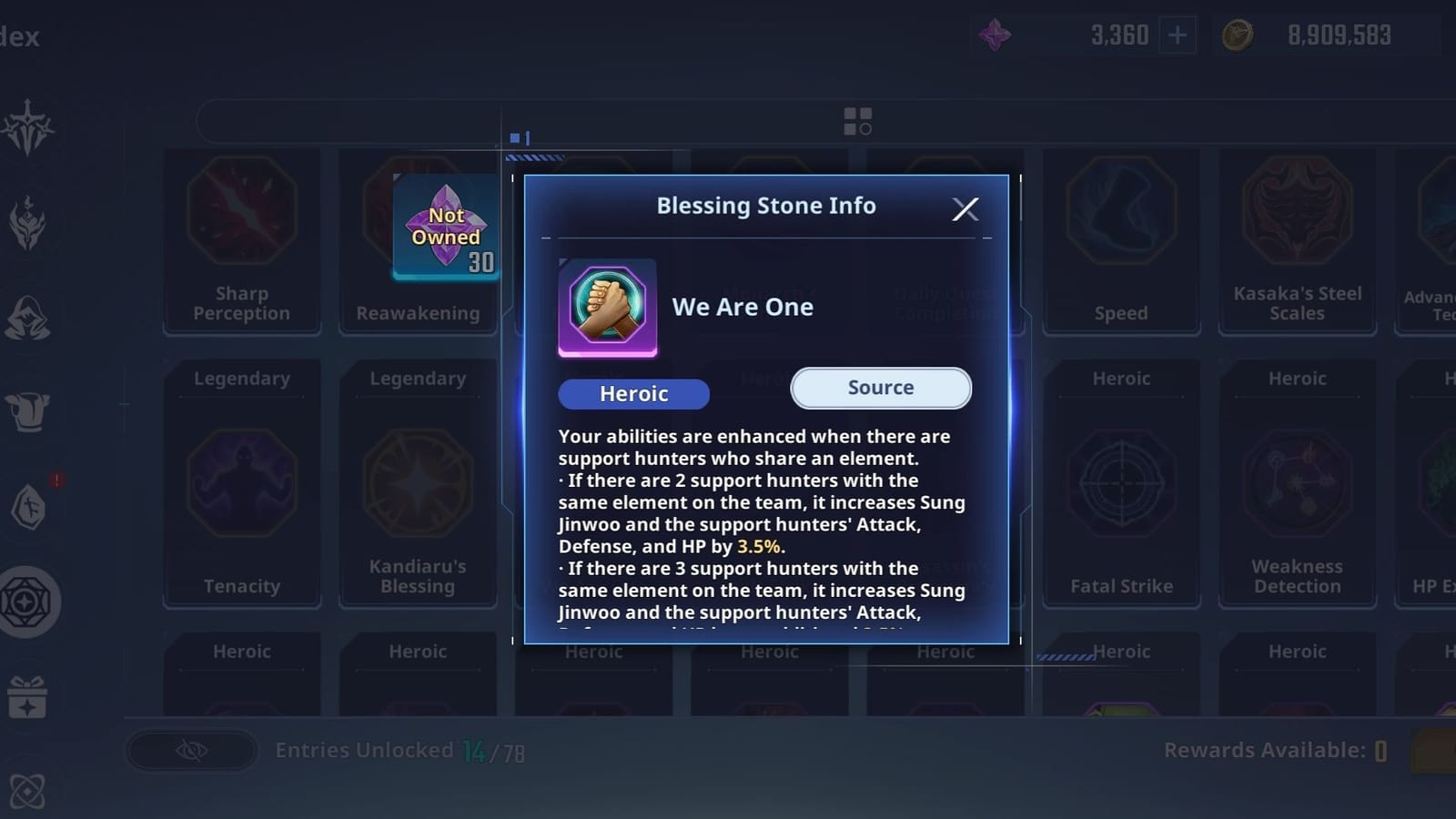 Solo Leveling Arise: 10 best Blessing Stones for Sung Jinwoo