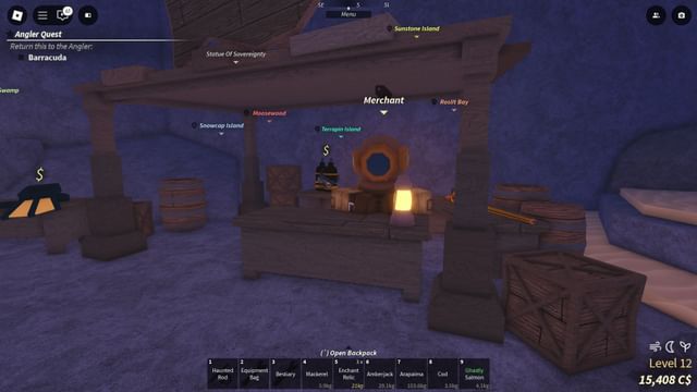 How to catch Eyefestation in Fisch