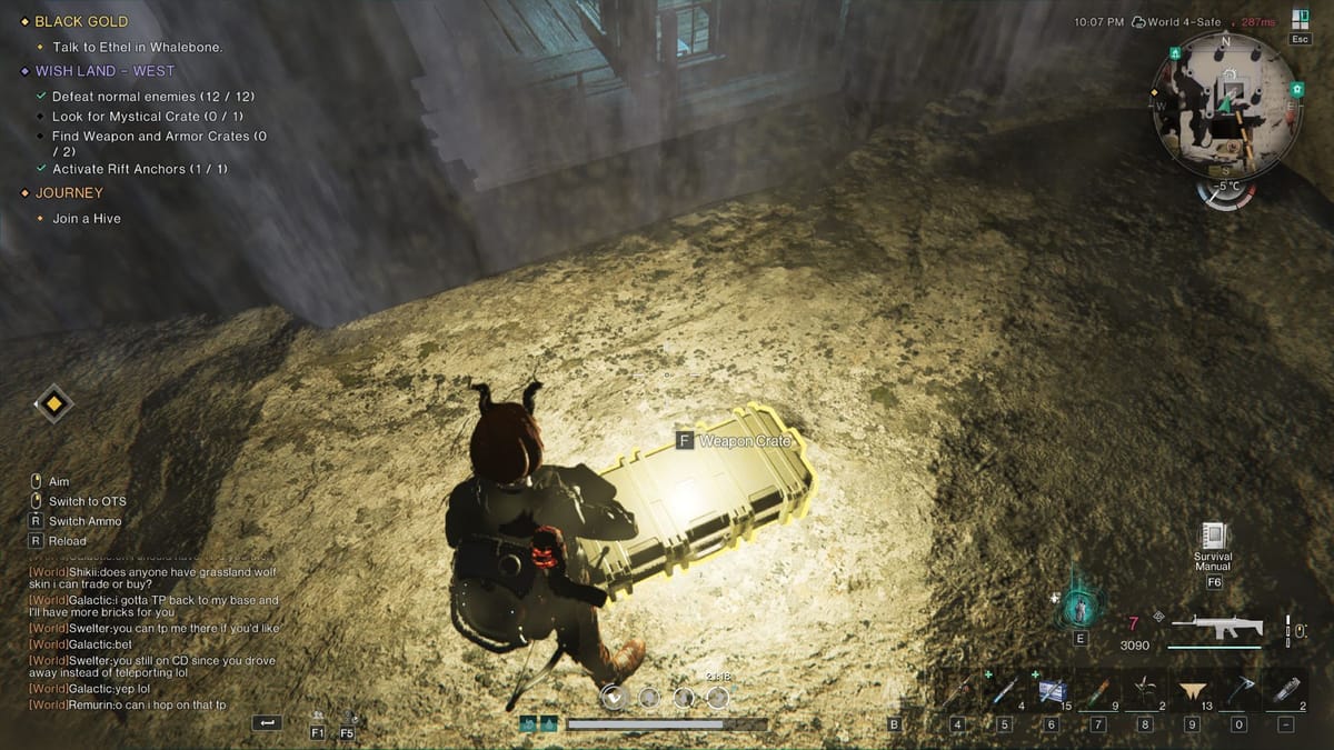 All Wish Land - West crate locations in Once Human