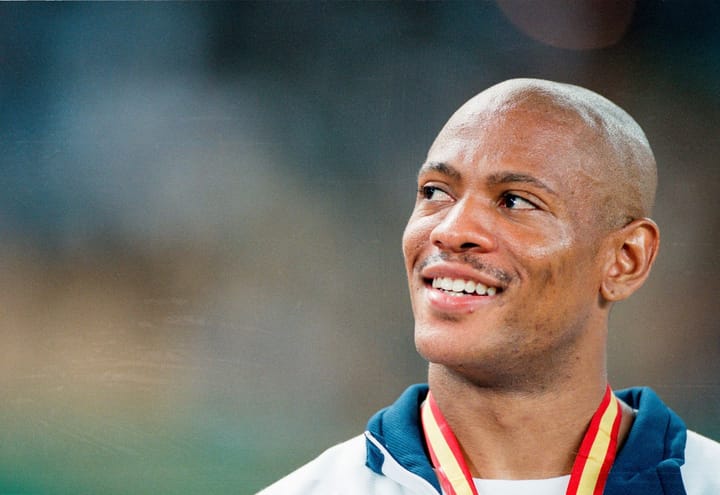 Track legend Maurice Greene recalls his iconic fire extinguisher ...