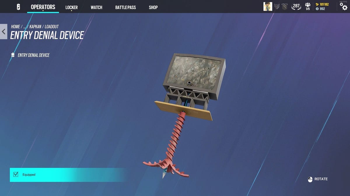 Best Kapkan loadout in Rainbow Six Siege