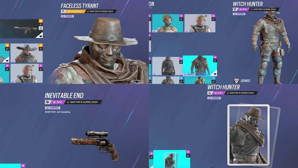 Rainbow Six Siege Doktor's Curse Halloween Event: All skins, how to get ...