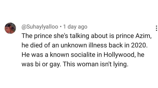 Who is Prince Azim? Internet reacts as viral Tanea interview on ...