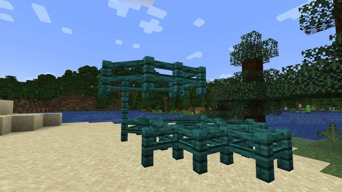 How to add diagonal fences in Minecraft using mods