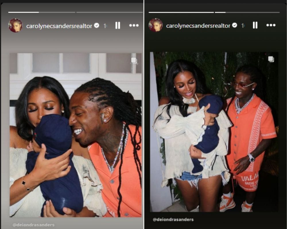 Deiondra Sanders: Coach Prime's ex-wife Carolyne Chambers proudly ...