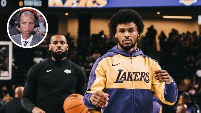 "I can hear it now, 'Bronny James is a dirty player'"- Reggie Miller ...