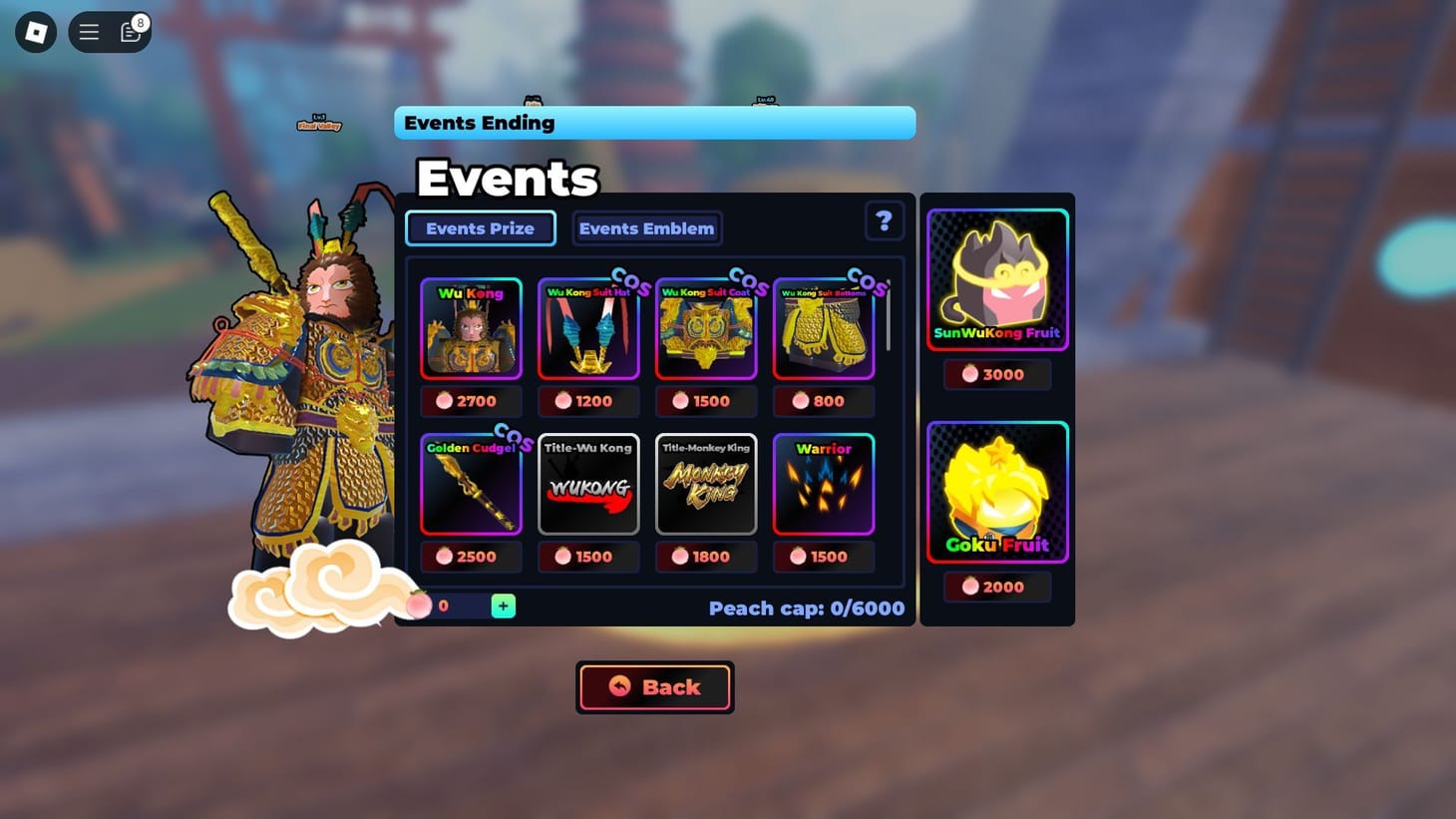 How to get SunWuKong Fruit in Anime Dungeon Fighters