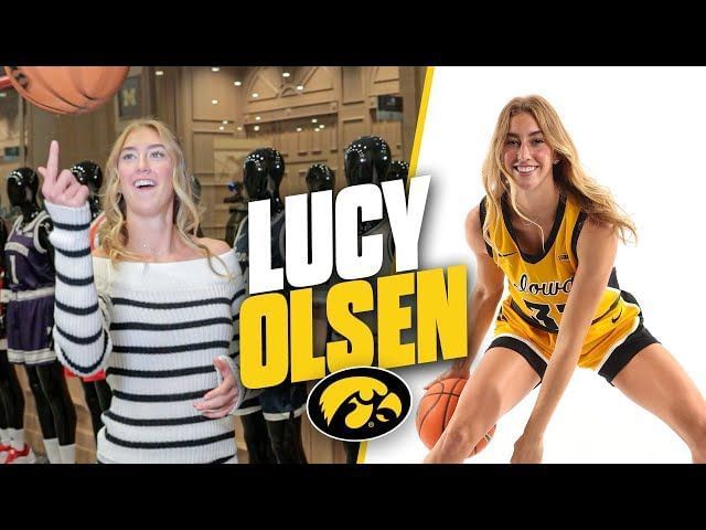 Successor to Caitlin Clark, Iowa’s Lucy Olsen talks about carrying ...