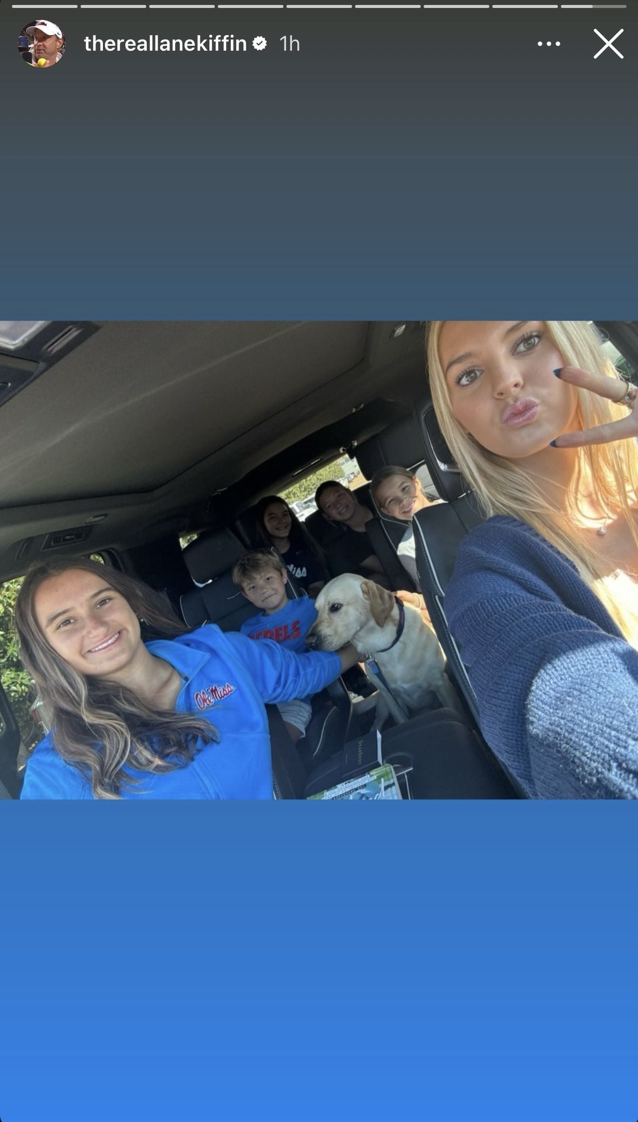 PHOTO: Ole Miss HC Lane Kiffin shares endearing snap of daughter posing ...