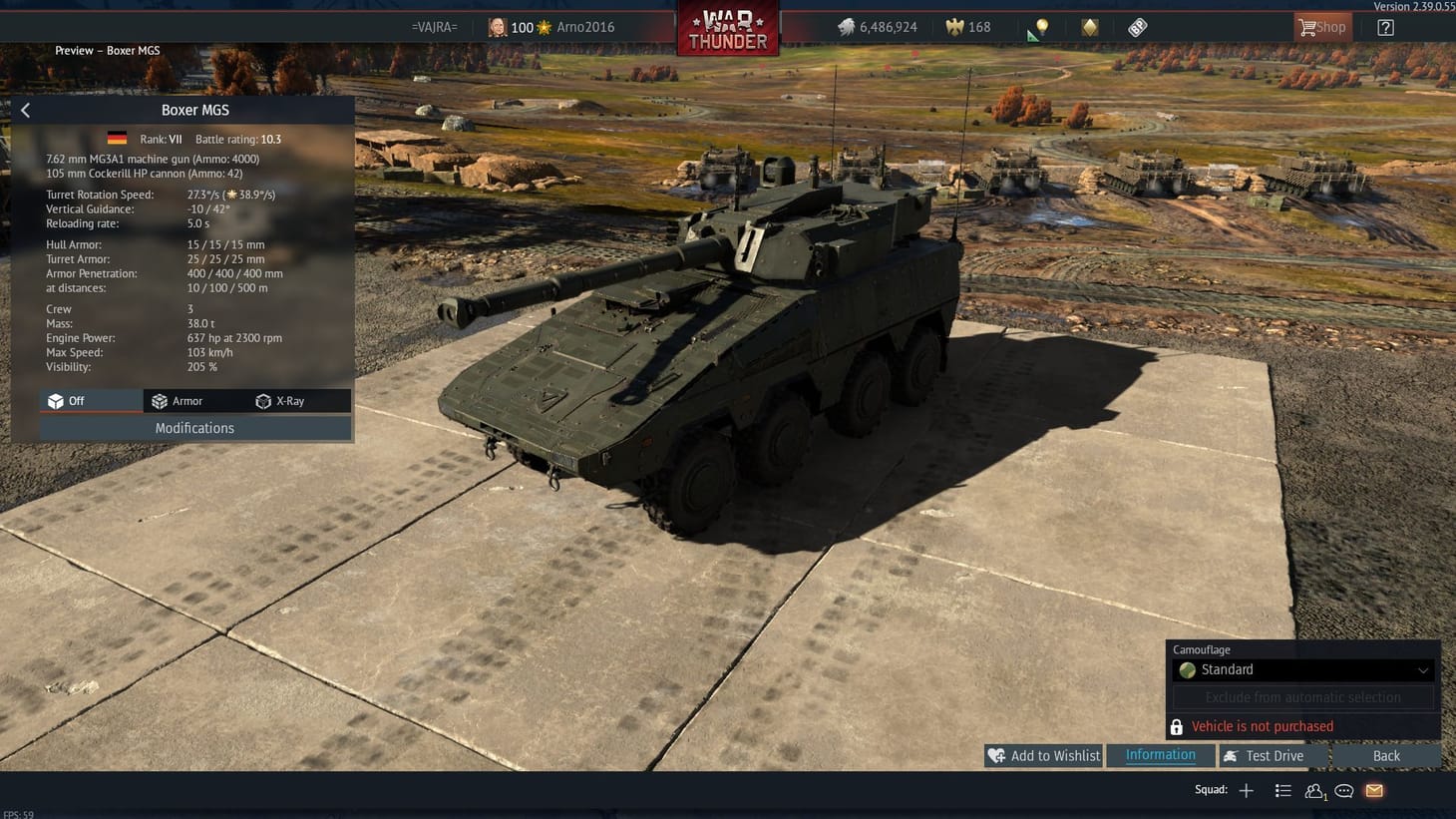 War Thunder Mobile Sniper event guide: How to get the German Boxer