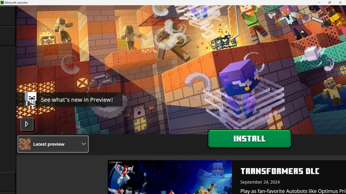 How to play Minecraft Creaking and Pale Garden in Bedrock preview and beta