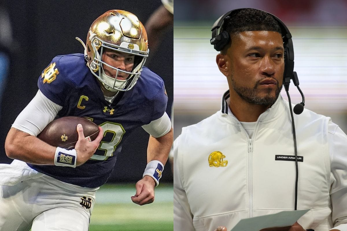 Notre Dame Fighting Irish starting QB for Week 9: Who is Marcus Freeman ...