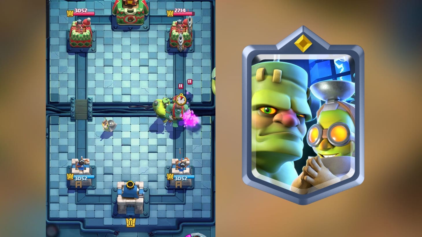 Clash Royale: Best tips to use Goblinstein in Clash Royale