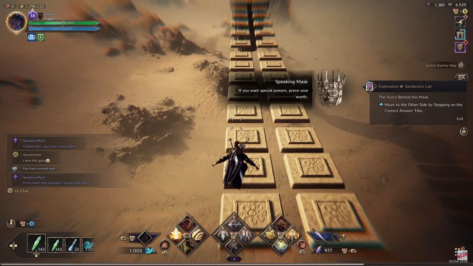 Throne and Liberty: The Voice Behind the Mask Exploration Codex guide