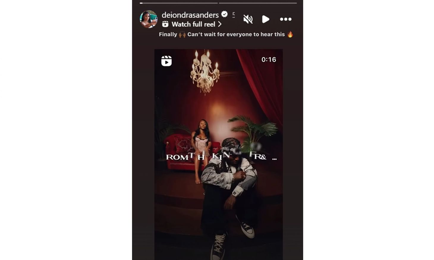 Coach Prime’s daughter Deiondra Sanders reposts fiancé Jacquees latest ...