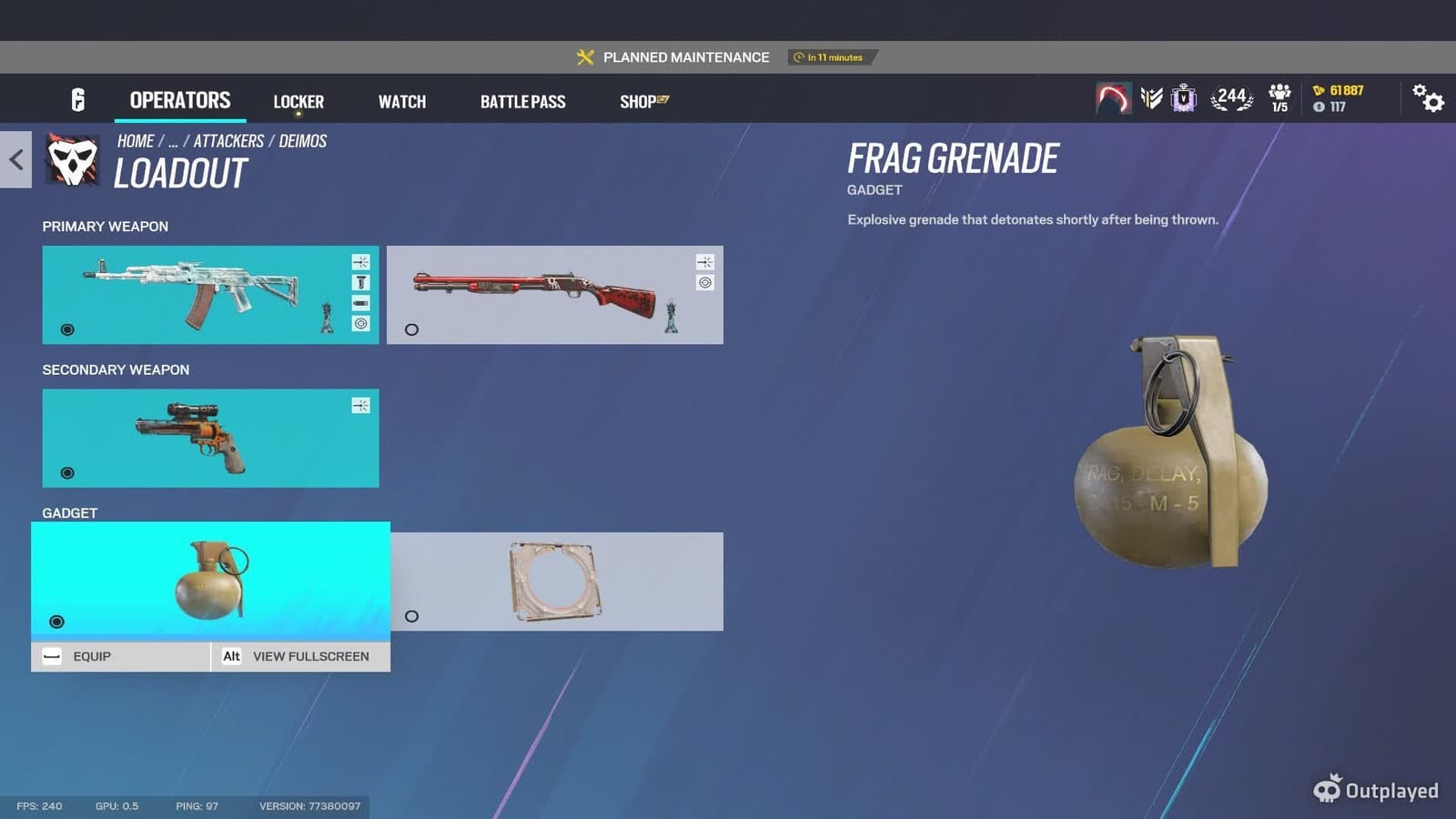 Best Deimos loadout in Rainbow Six Siege