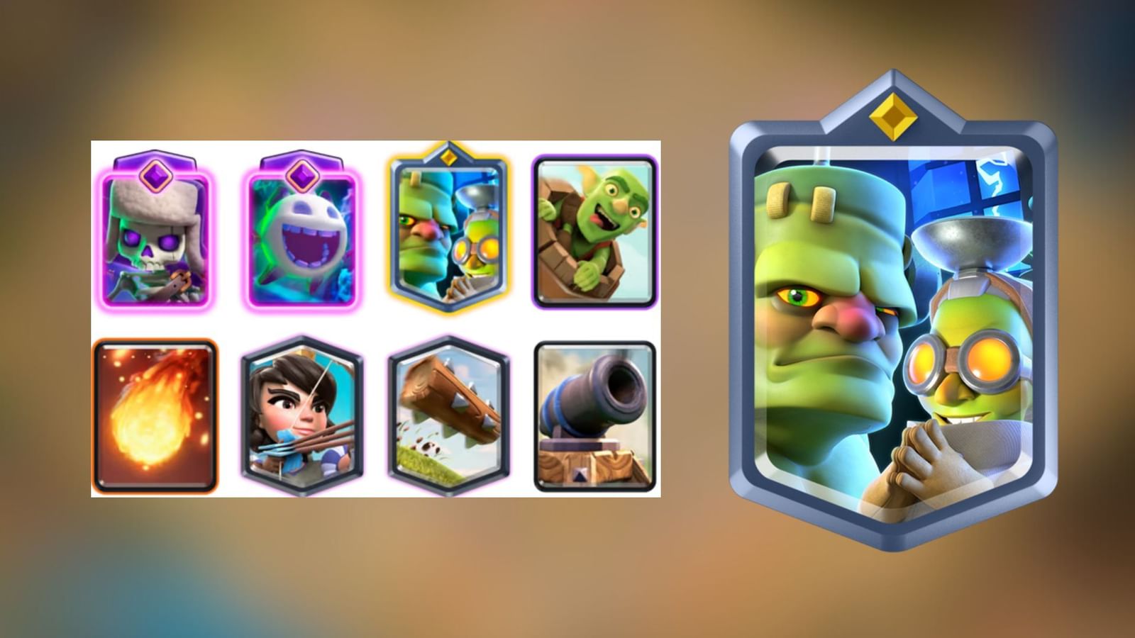 Clash Royale: Best tips to use Goblinstein in Clash Royale
