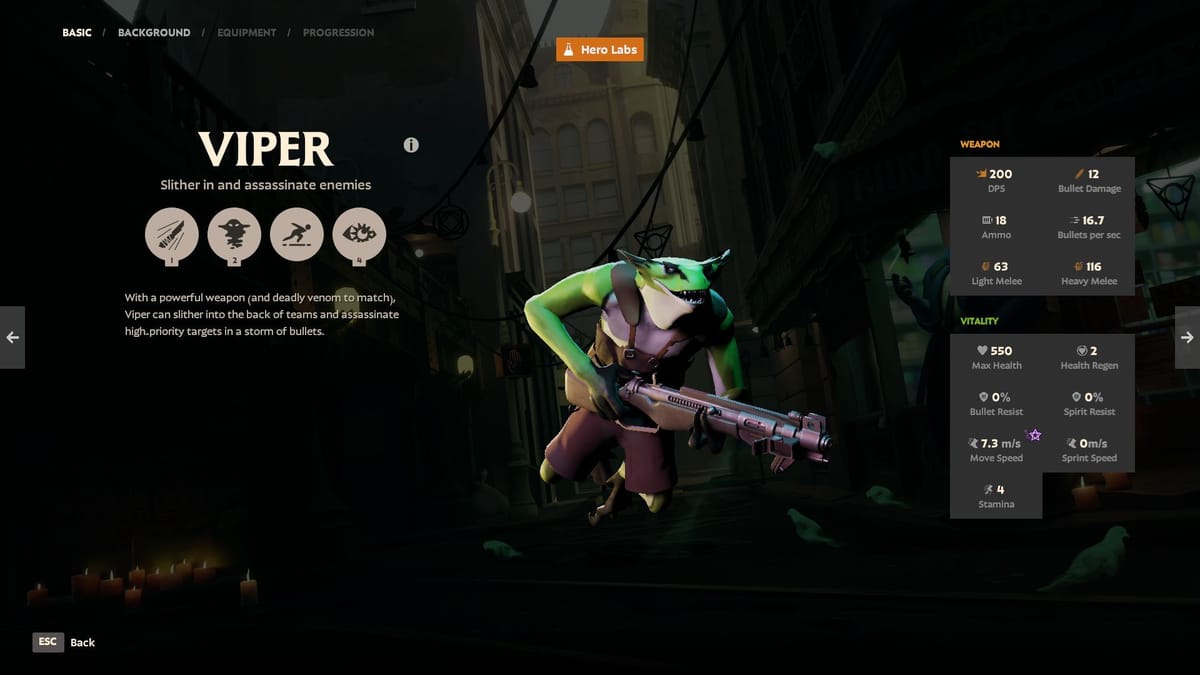 Deadlock Viper build guide