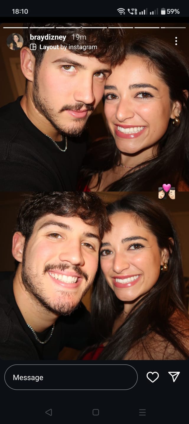 Reed Sheppard flashes huge smiles in cozy snaps with girlfriend Brailey ...