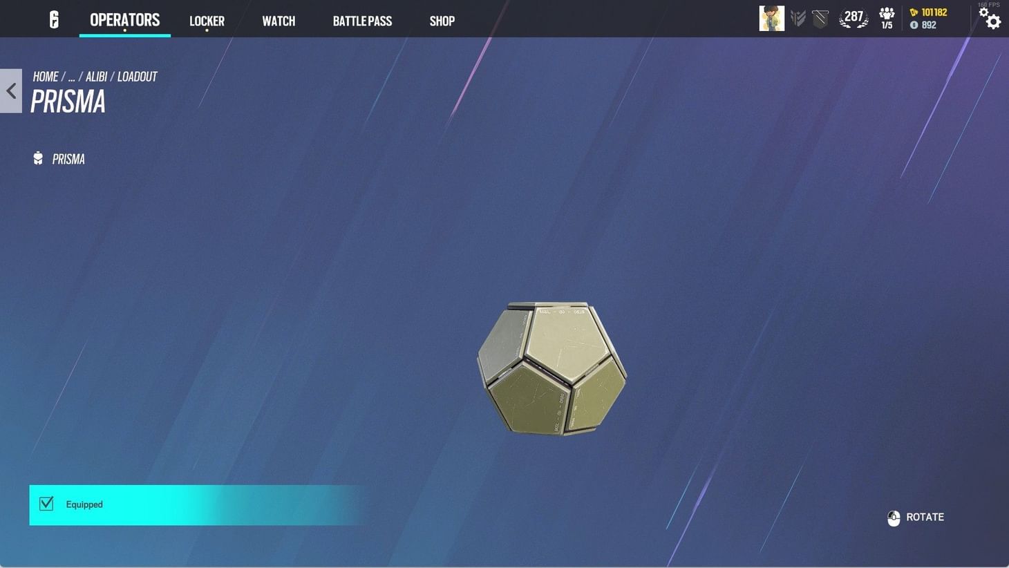 Best Alibi loadout in Rainbow Six Siege