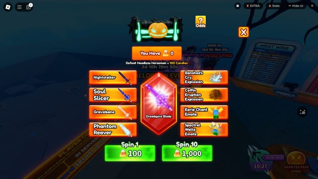 How to earn Candy in Blade Ball
