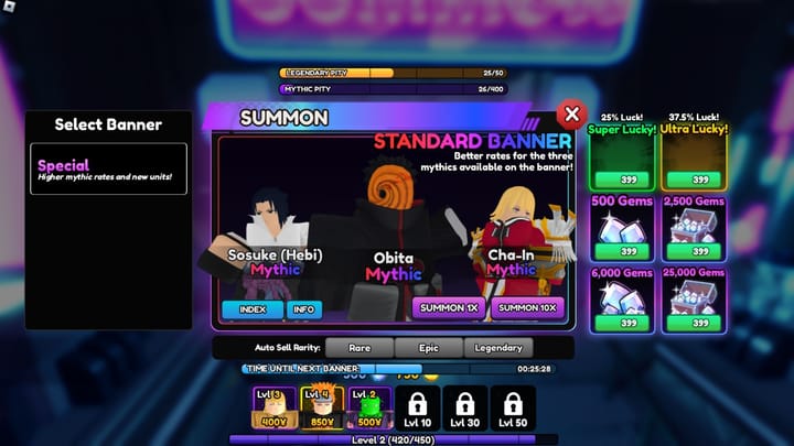 Anime Vanguards unit tier list