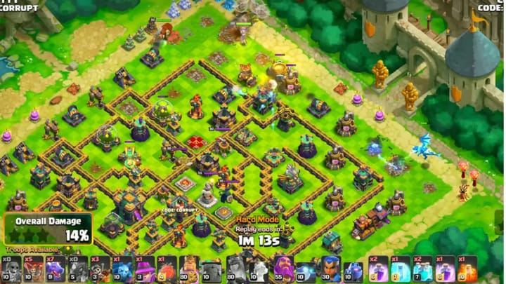Clash of Clans: Clash of Clans Town Hall 14 Hydra Spam attack strategy ...