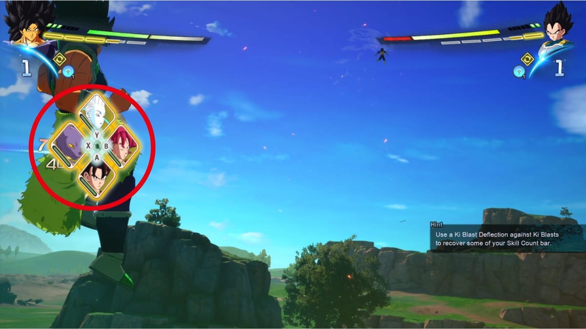 How to perform Chase Change in Dragon Ball Sparking Zero