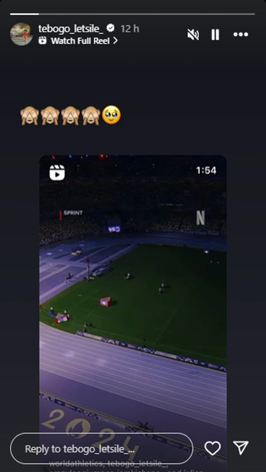 Letsile Tebogo reacts to his debut in part 2 of Netflix's highly ...