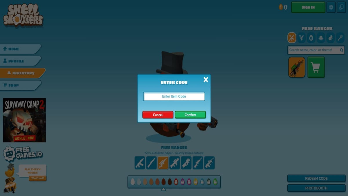 Shell Shockers Codes: Working and tested (October 2024)