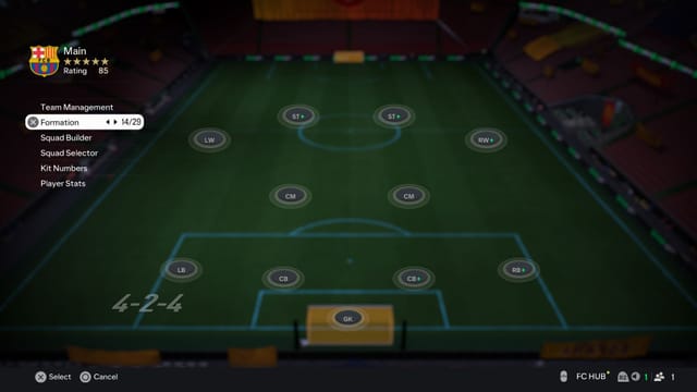 Best 424 tactics in EA FC 25